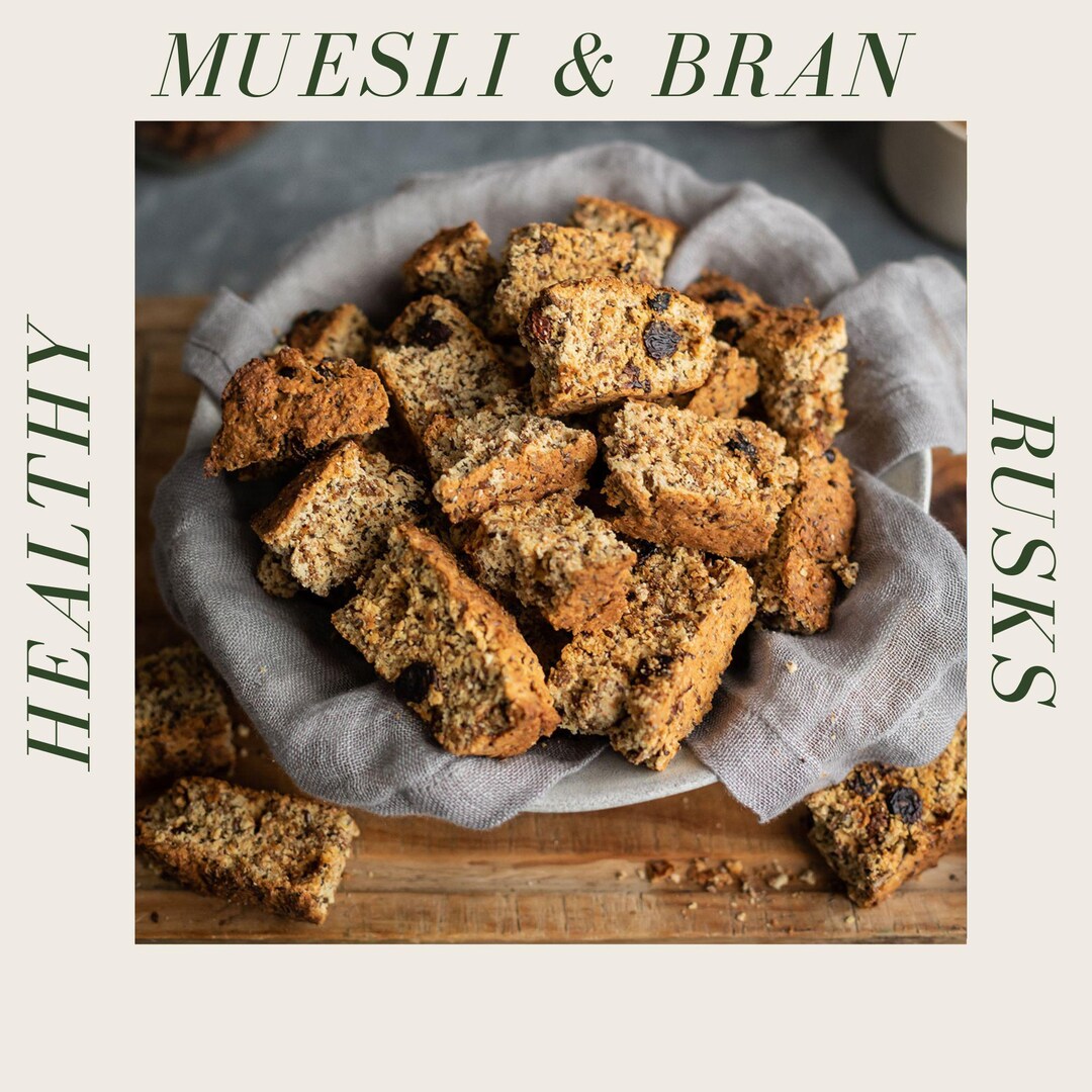 Healthy Bran & Muesli Rusks 1 KG Pack - Etsy
