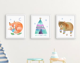 Tribal wall art | Etsy