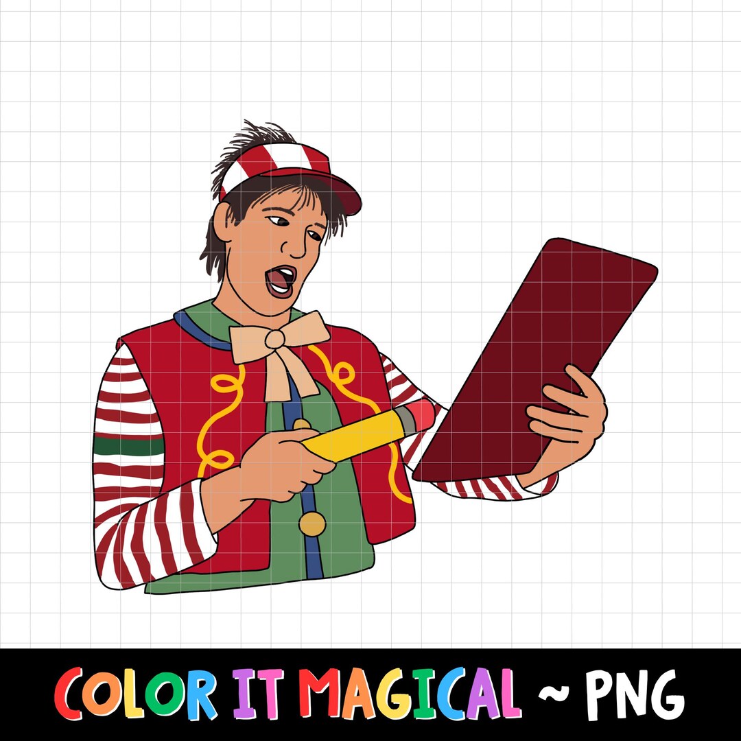 Tally the Elf Christmas PNG MVMCP Disney PNG Clipart Instant Digital ...