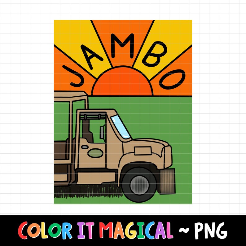 Jambo Animal Kingdom PNG Disney PNG Clipart Instant Digital Download ...