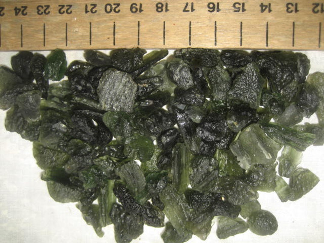 Genuine Moldavites From Chlum, Czech Republic, Tektites, - Etsy