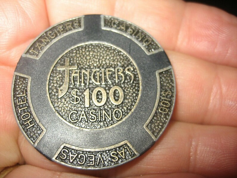 100 Dollar Casino Chip Tangiers Las Vegas Film Memorabilia - Etsy