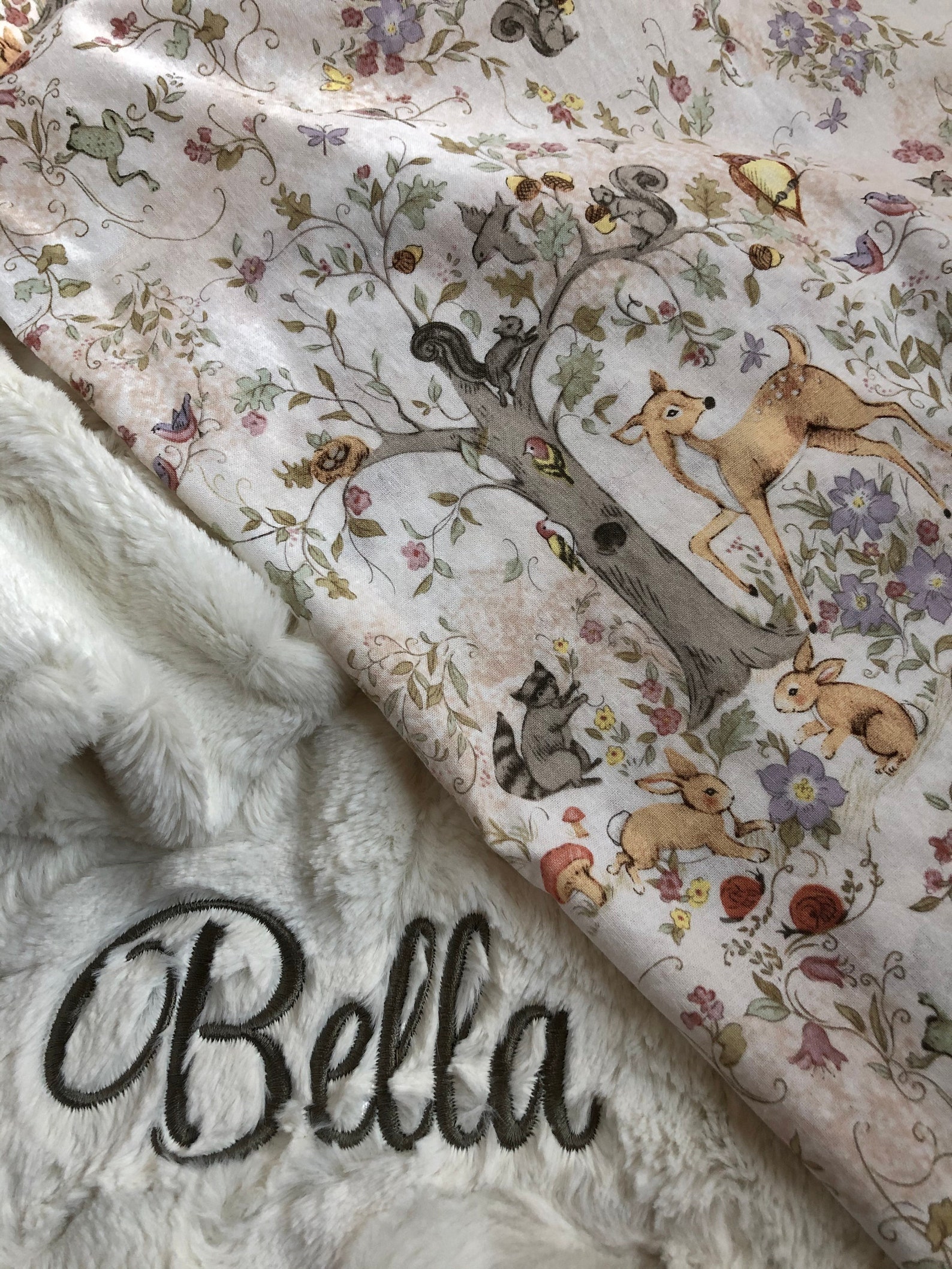 Customized Baby Blanket, Personalized Baby Blanket, Embroidered Baby ...