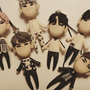 BTS EXO SKZ Ateez Stray Kids Kpop K-pop Doll, Mini Dolls, Keychain Pendant Korea - Etsy