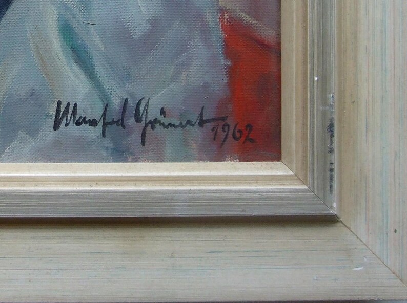 Artist Manfred Grünert Realism boy Portrait Year - Etsy