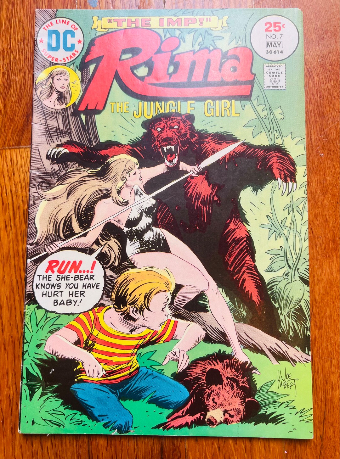 Rima the Jungle Girl Comic Book 1974 - Etsy