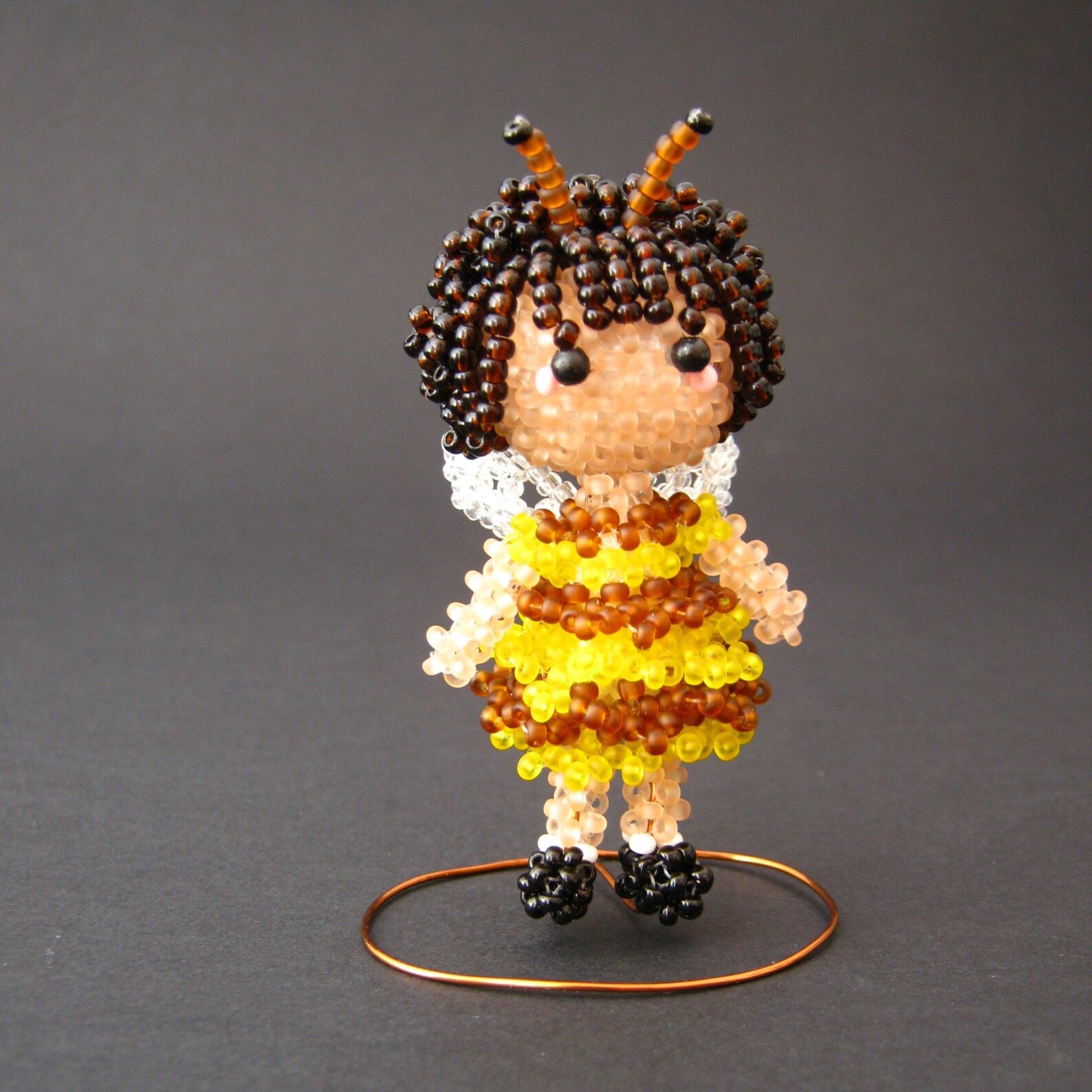 Bee Doll Beaded Toys. Beading Tutorial PDF Pattern - Etsy