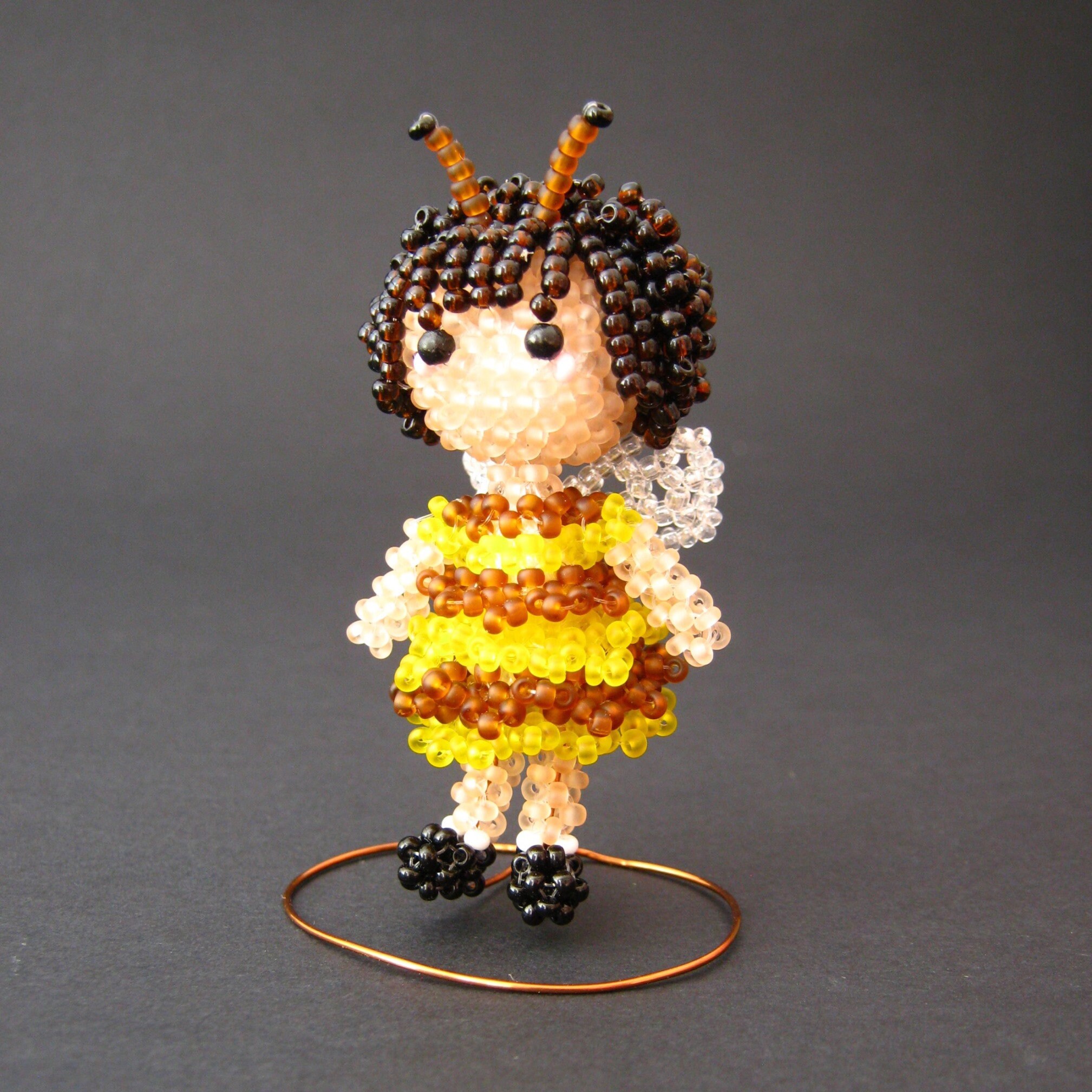 Bee Doll Beaded Toys. Beading Tutorial PDF Pattern - Etsy