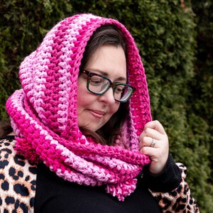 Enid's Snood Crochet Pattern: PDF Instant Download Crochet Snood ...