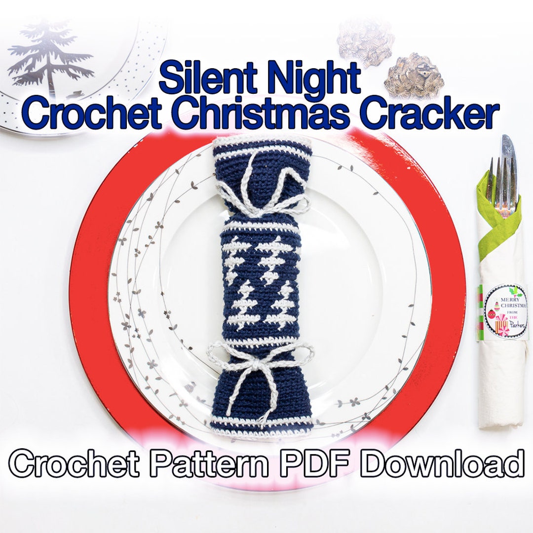 Crochet Christmas Cracker Pattern: Easy Tapestry Design (PDF Download ...