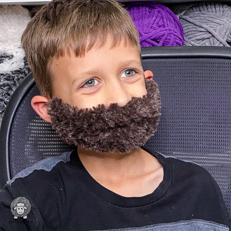 Easy Crochet Beard Pattern PDF Instant Download Realistic - Etsy Ireland