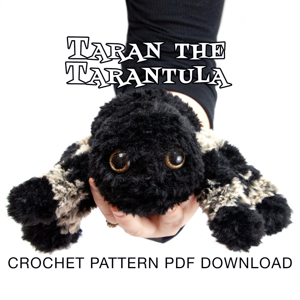 Taran Tarantula Crochet Pattern PDF Instant Download | Etsy