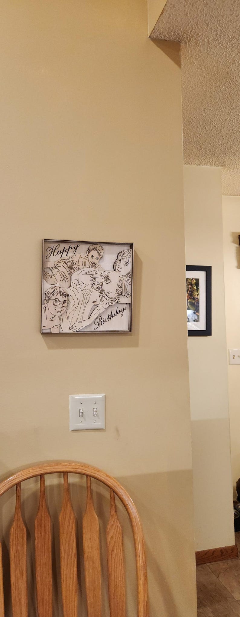 Custom Layered Photo | Personalized Laser Cut Portrait | 3D Family ...