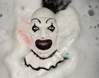 Wild Clown, Bath Bomb, Horror Bath Bomb, Halloween Bath Bomb, Horror ...