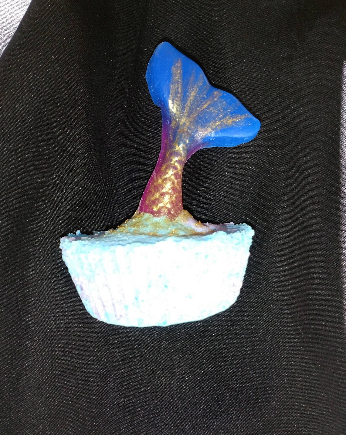 Mermaid Tail Bath Bomb Muffin Mermaid Bath Bomb - Etsy