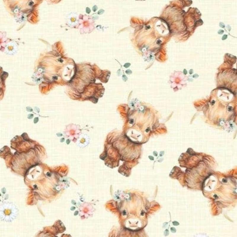Baby Cow Fabrics - Etsy