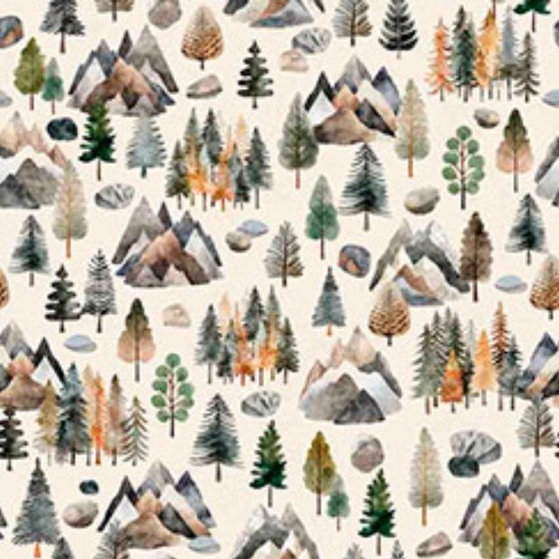 Forest Fabric - Etsy