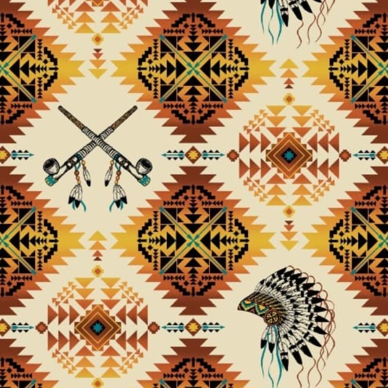 Native Inspired Fabric - Etsy