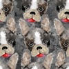 New fish Tails Fish Allover, Fishing Fabric 100% Cotton. 1/4, 1/2, or 1 ...