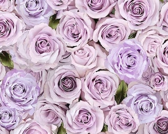 New Packed Medium Florals, Flower Fabric 100% Cotton. 16 X 44 by ...