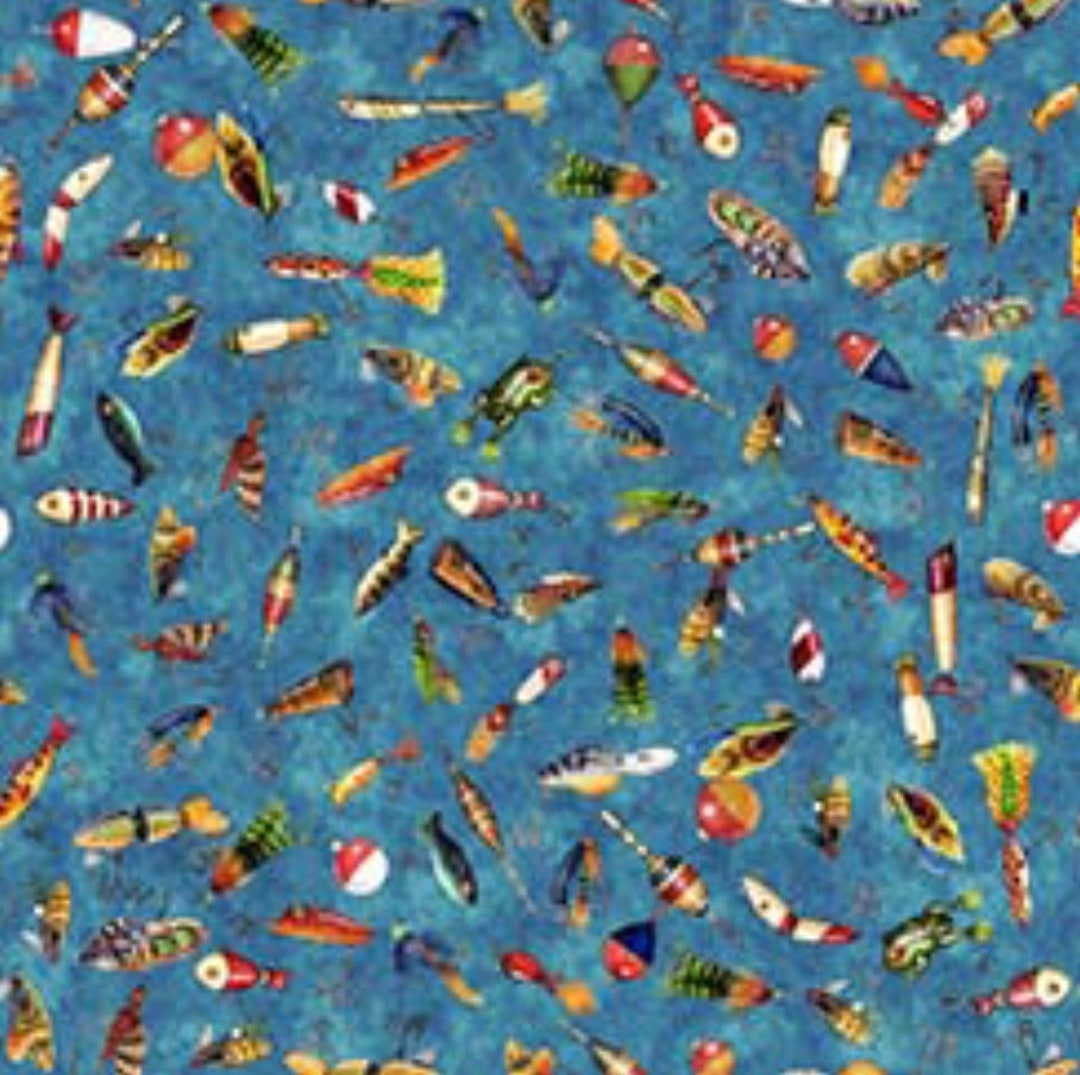 New fish Tails Fishing Lures Fish Fabric 100% - Etsy