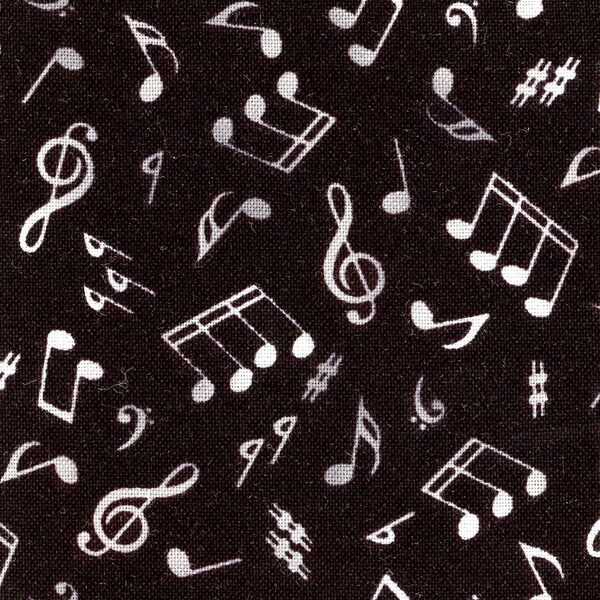 Music Note Fabric - Etsy
