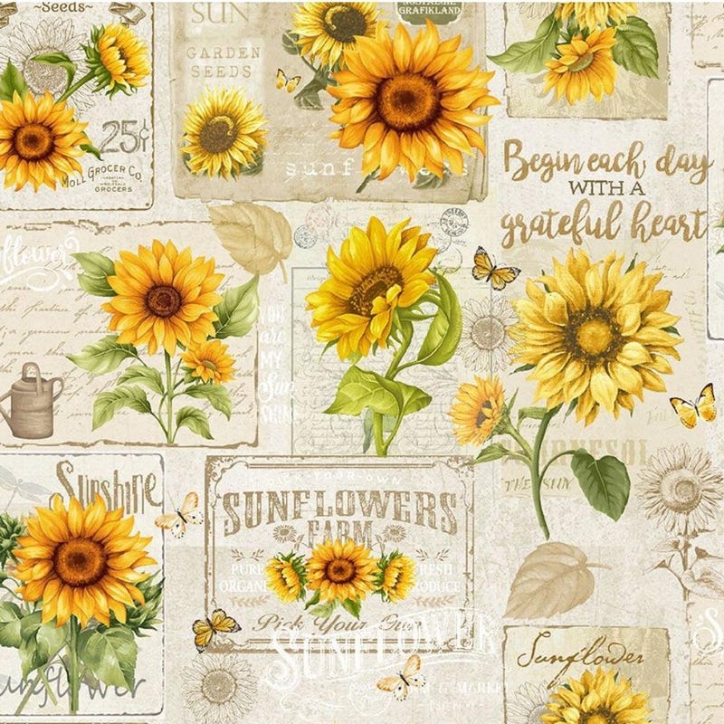 Sunflower Collage - Etsy