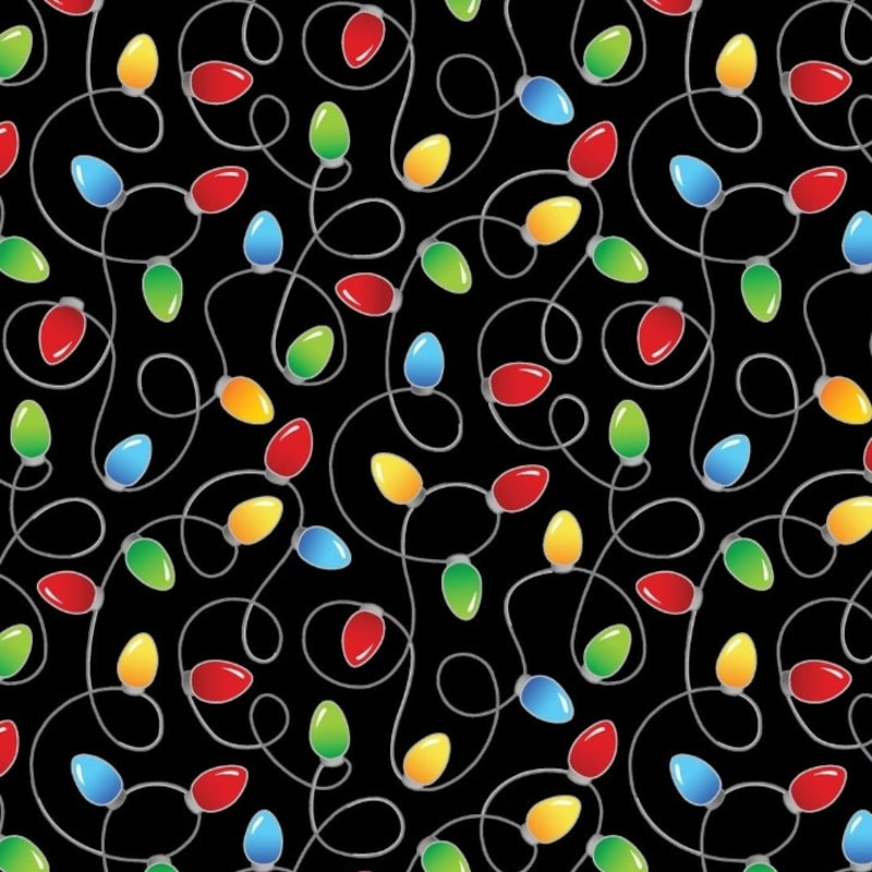 Holly Print Cotton Fabric - Etsy