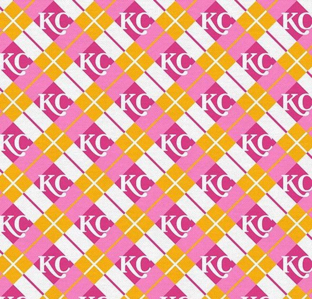 New! "what A Catch 3" Kansas City Chiefs, KC Argyle, Plaid Fabric! 100% ...