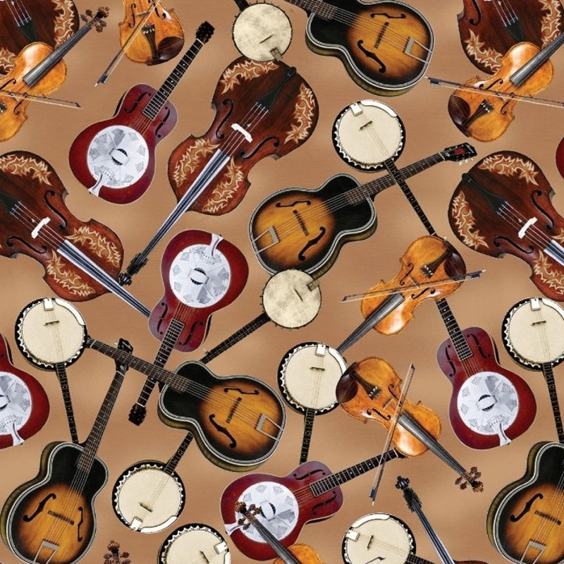 Music Fabric - Etsy