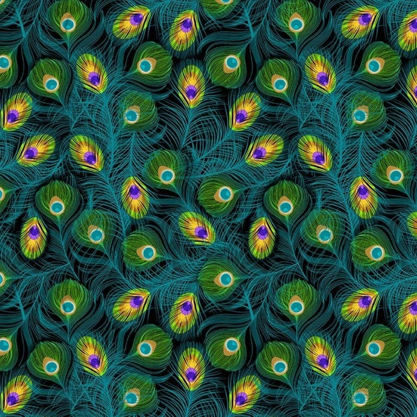 Feather Fabric - Etsy