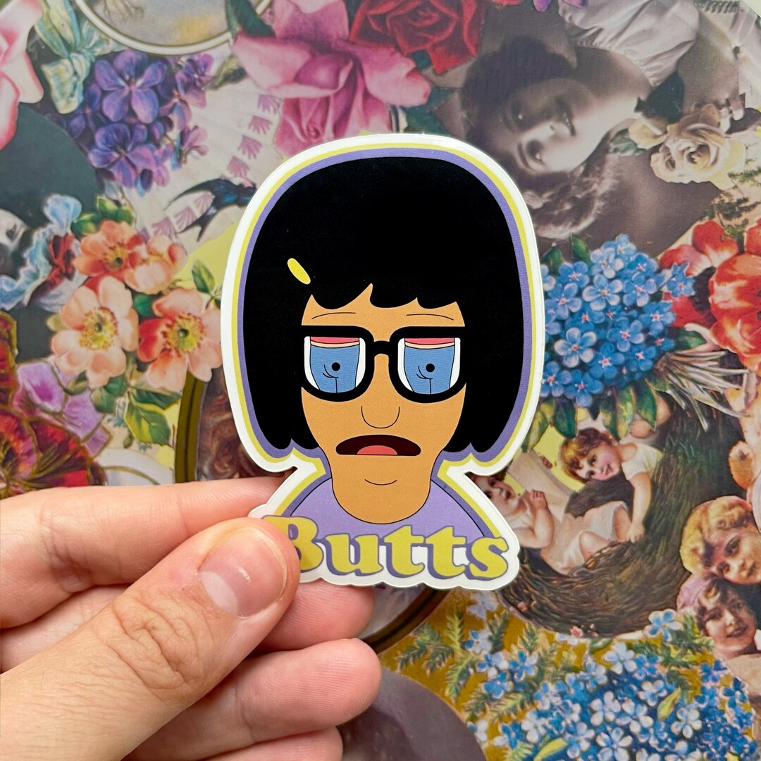 Tina Belcher Vinyl Sticker | Bob's Burgers Character | Tina Belcher's ...