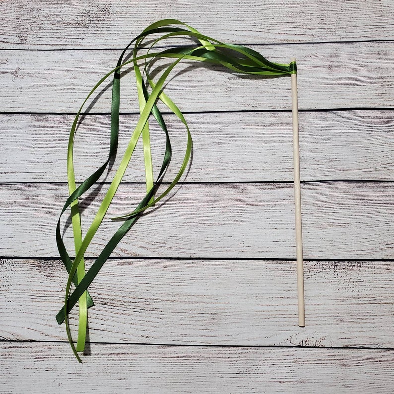 Ribbon-on-a-stick Cat Toy Teaser Wand With Ribbons Kitten - Etsy Canada