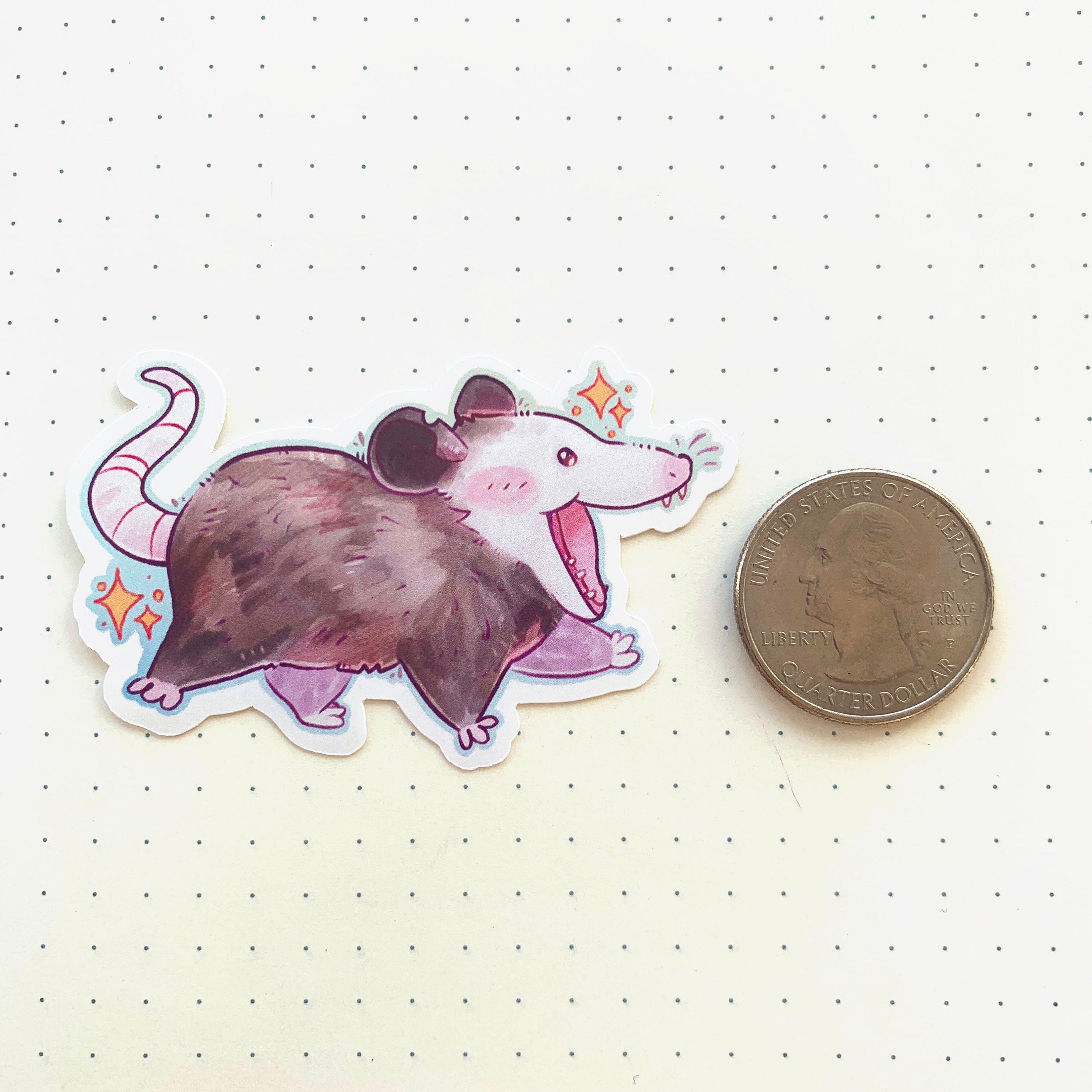 Opossum Sticker - Etsy