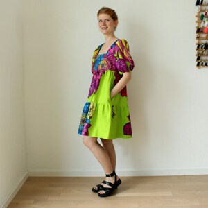 Cottagecore Dress/ Top "natalie" or Top With Square Neck, Puff Sleeves ...