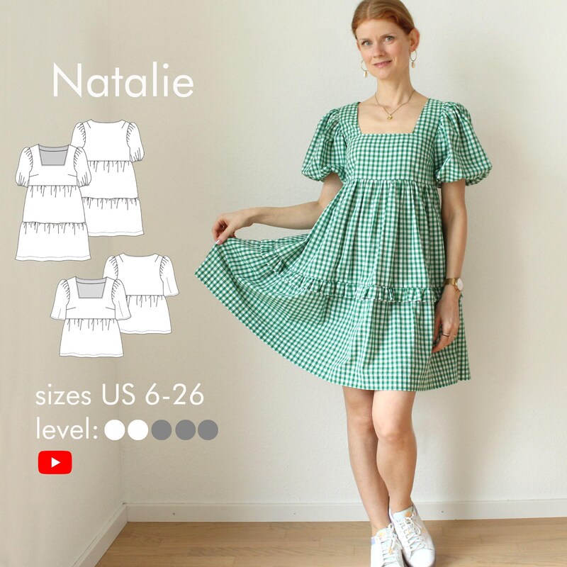 Square Neck Pattern - Etsy