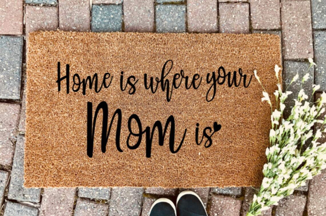 Mom Doormat / Welcome Mat / Grandmother Gift / Doormat / - Etsy