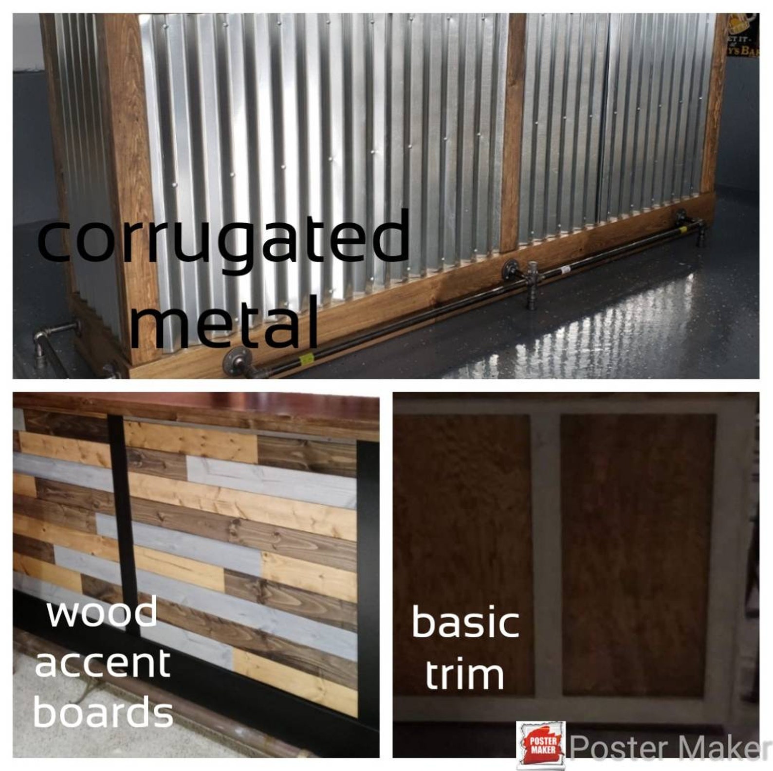 L Shaped Build Your Bar Kit - *please Read Full Description - Etsy