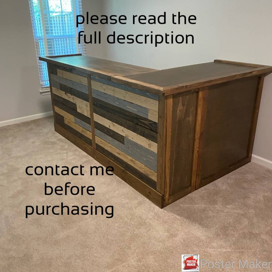 L Shaped Build Your Bar Kit - *please Read Full Description - Etsy