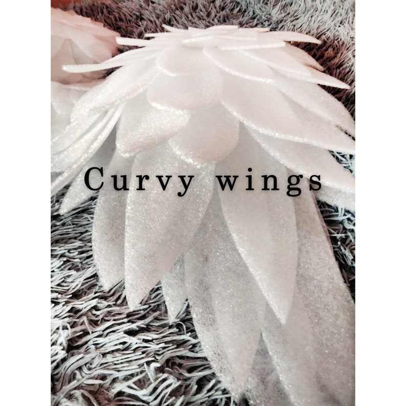 White Angel Wings Elegant Photography Prop. White Angel Wings for ...