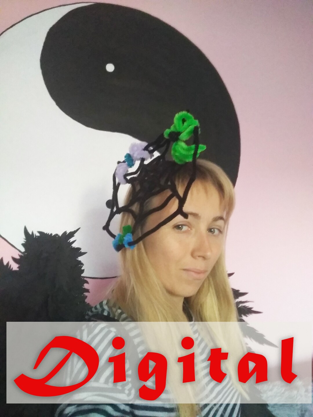 Halloween Pipecleaner Head Decor DIY Kit With PDF & Video Tutorial - Etsy