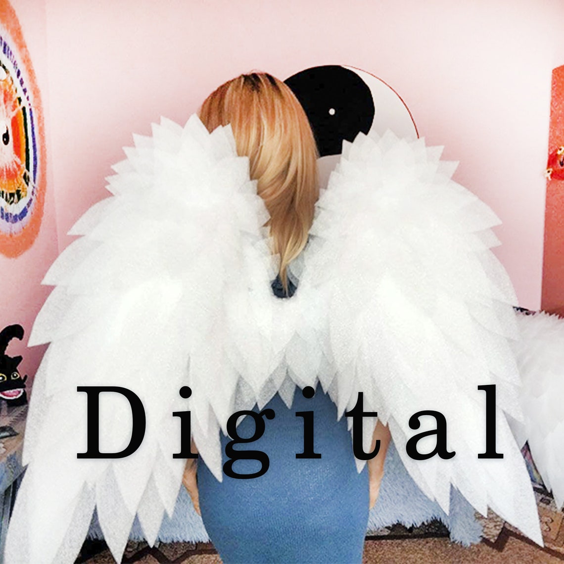 Pattern Tutorial Angel Wings DIY. Pattern Angel Wings. Wings for ...