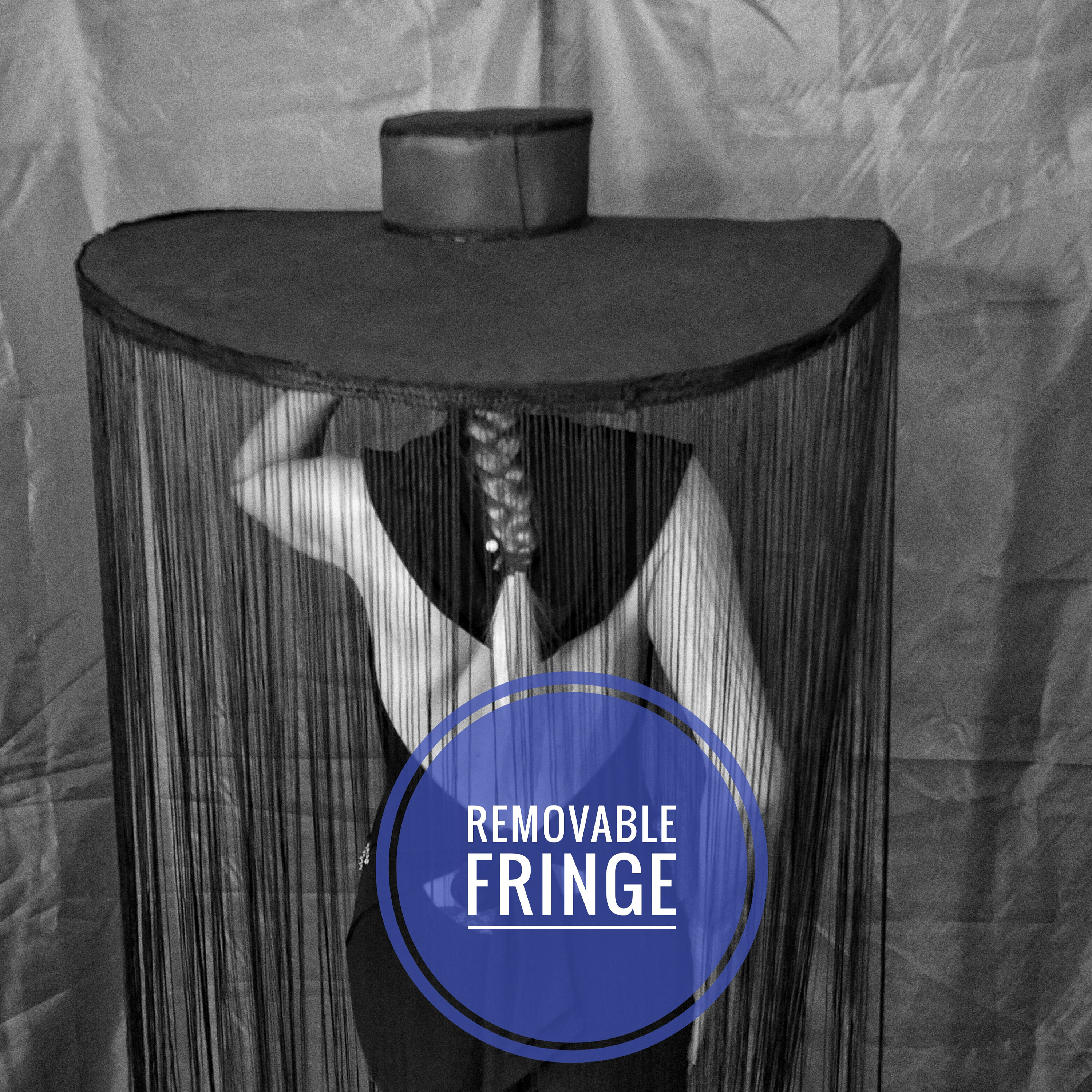 Statement Fringed Hat With Wide Brim Ideal for Photoshoots and Interior ...