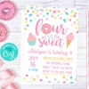 Four Ever Sweet Birthday Party Decorations, Fourever Sweet Printable ...