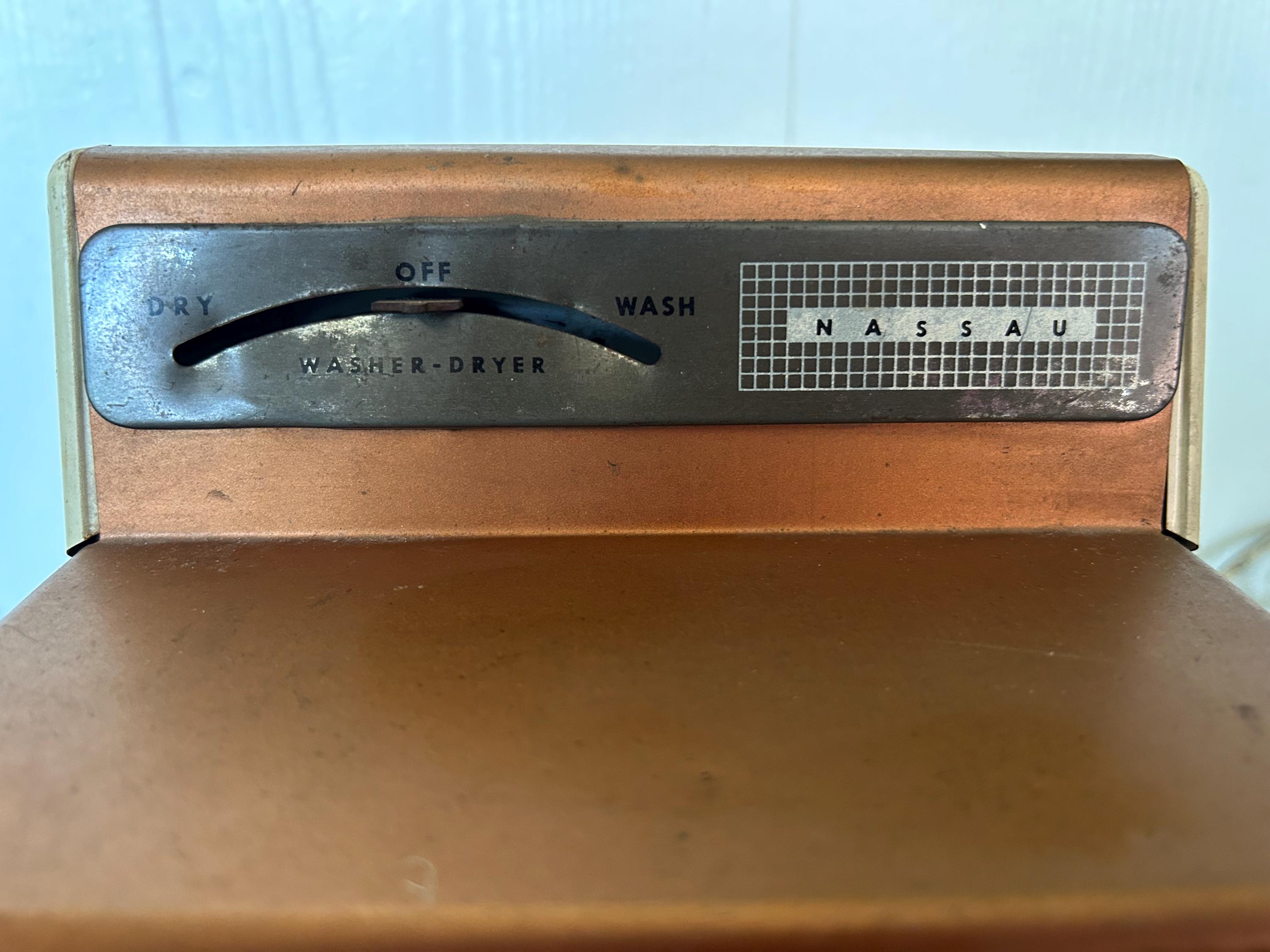 Nassau Tin Toy Washing Machine//vintage Pretend Play//toy Washing ...