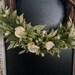 Farmhouse Chalkboard Decor: Distressed White Wood, Grapevine Wreath - Etsy