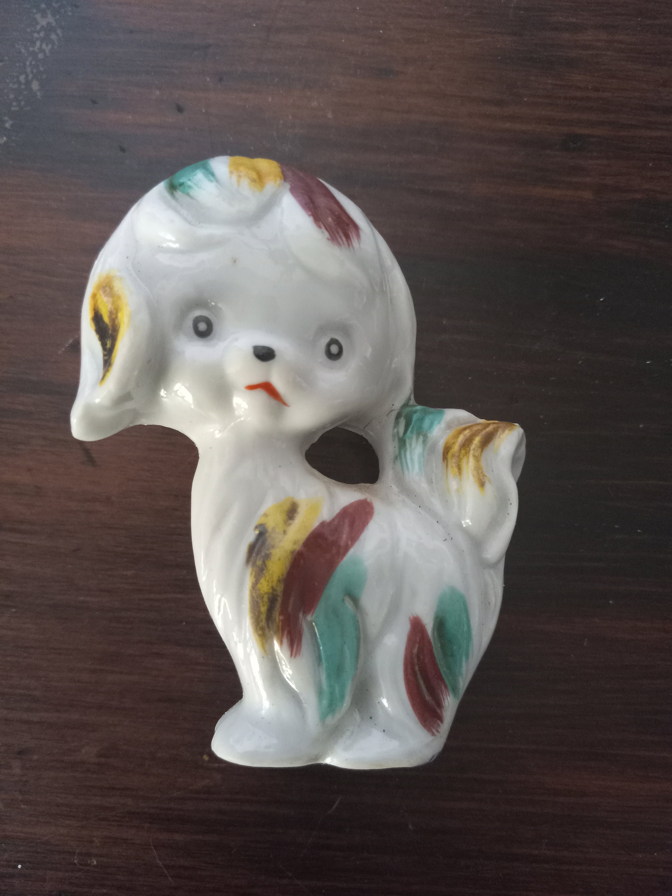 Vintage Ceramic Dog Trio//vintage Knick Knacks// Dime Store Ceramics - Etsy