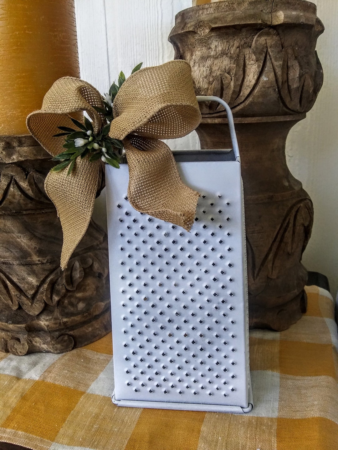 Farmhouse Kitchen Decor//decorative Cheese Grater//kitchen Decor - Etsy