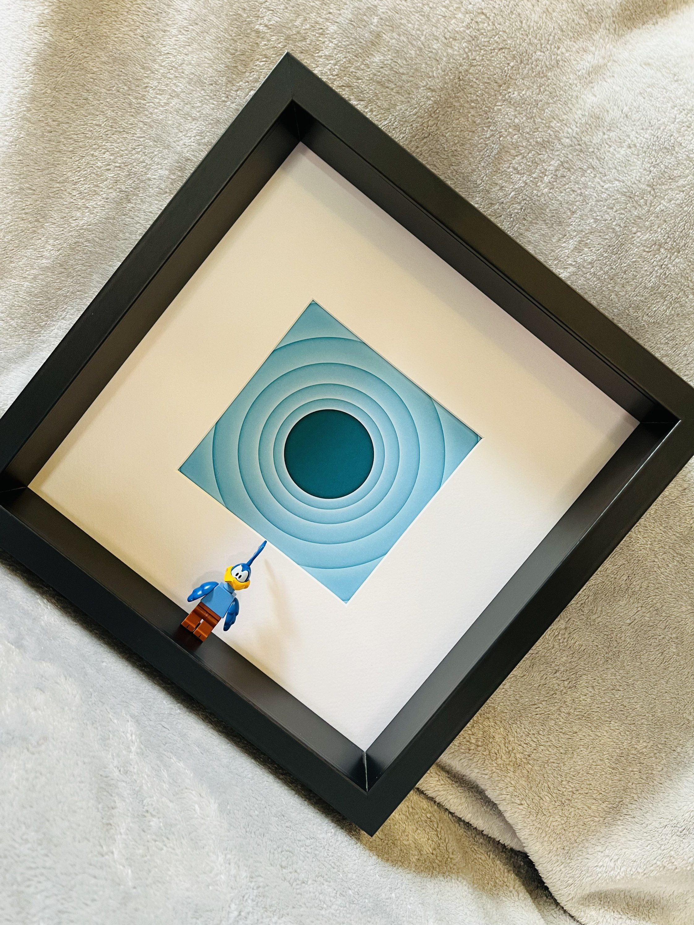 Looney Tunes Road Runner Lego Mini Figure Gift Frame - Etsy