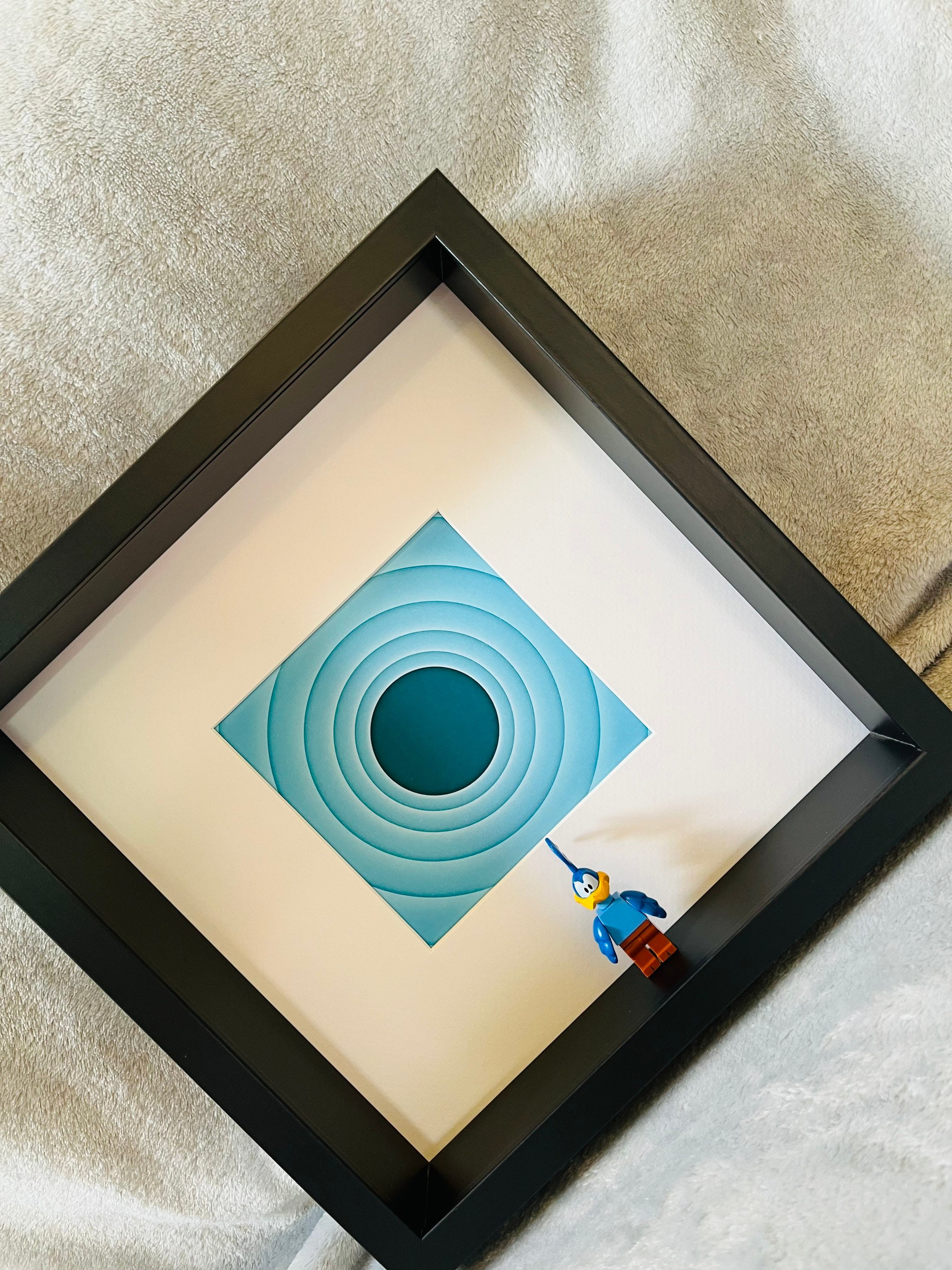 Looney Tunes Road Runner Lego Mini Figure Gift Frame - Etsy